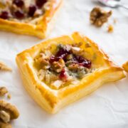 Pear & Gorgonzola Mini Tartlets Recipe - Plated Cravings