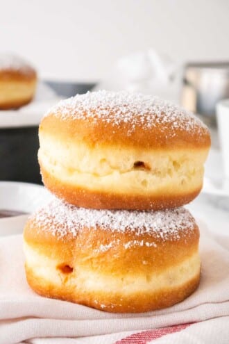 Krapfen (German Donuts) - Plated Cravings