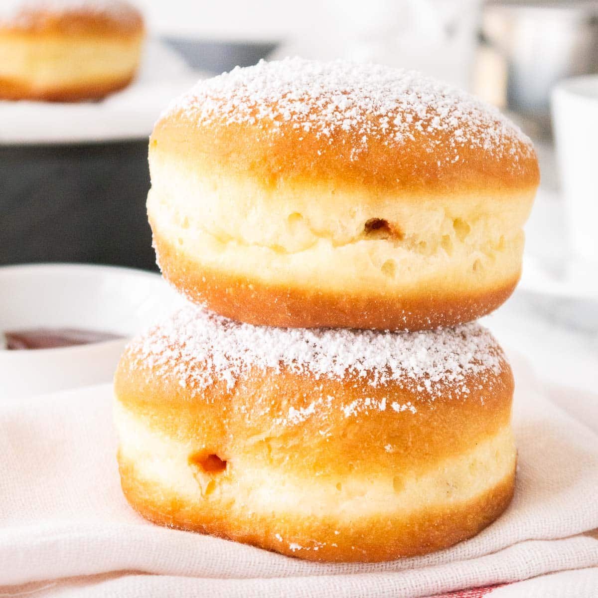 Krapfen (German Donuts) - Plated Cravings