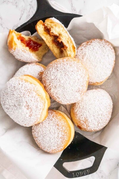 Krapfen (German Donuts) - Plated Cravings