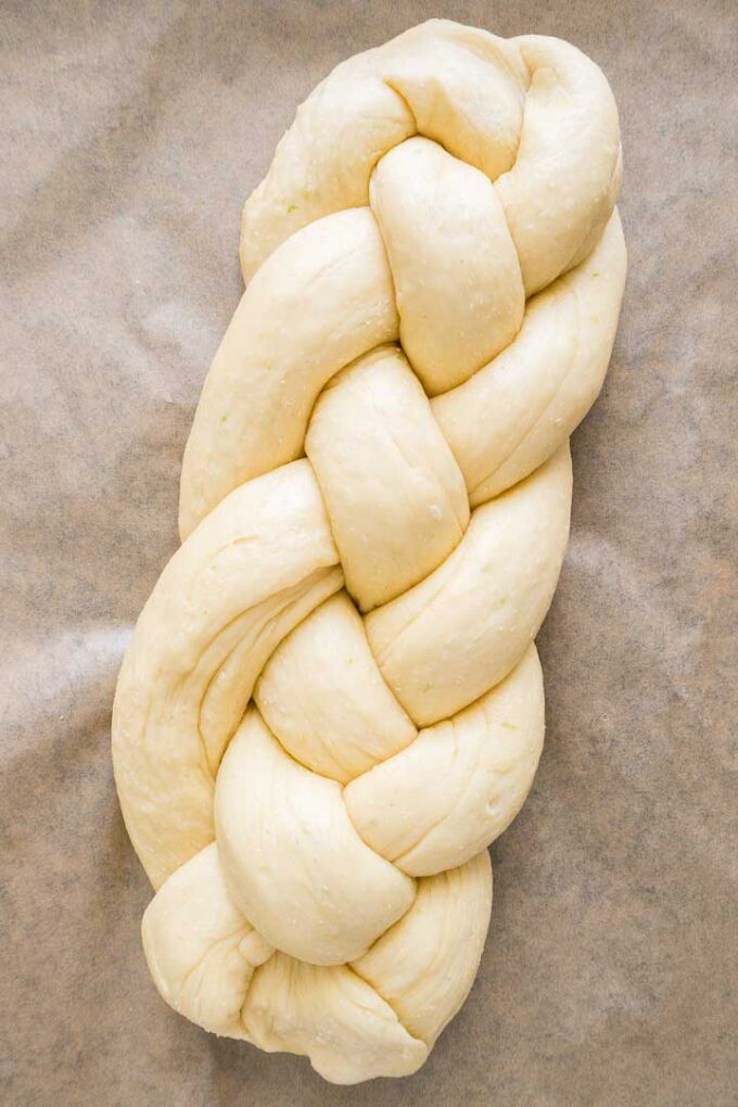 Braided Bread Recipe {Sweet Braided Easter Bread} - Plated Cravings