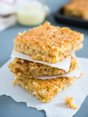 Tropical Coconut Squares - Plated Cravings