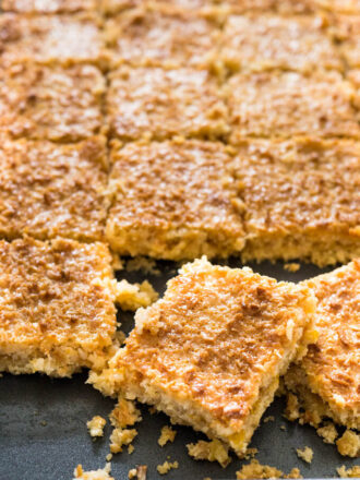 Tropical Coconut Squares - Plated Cravings