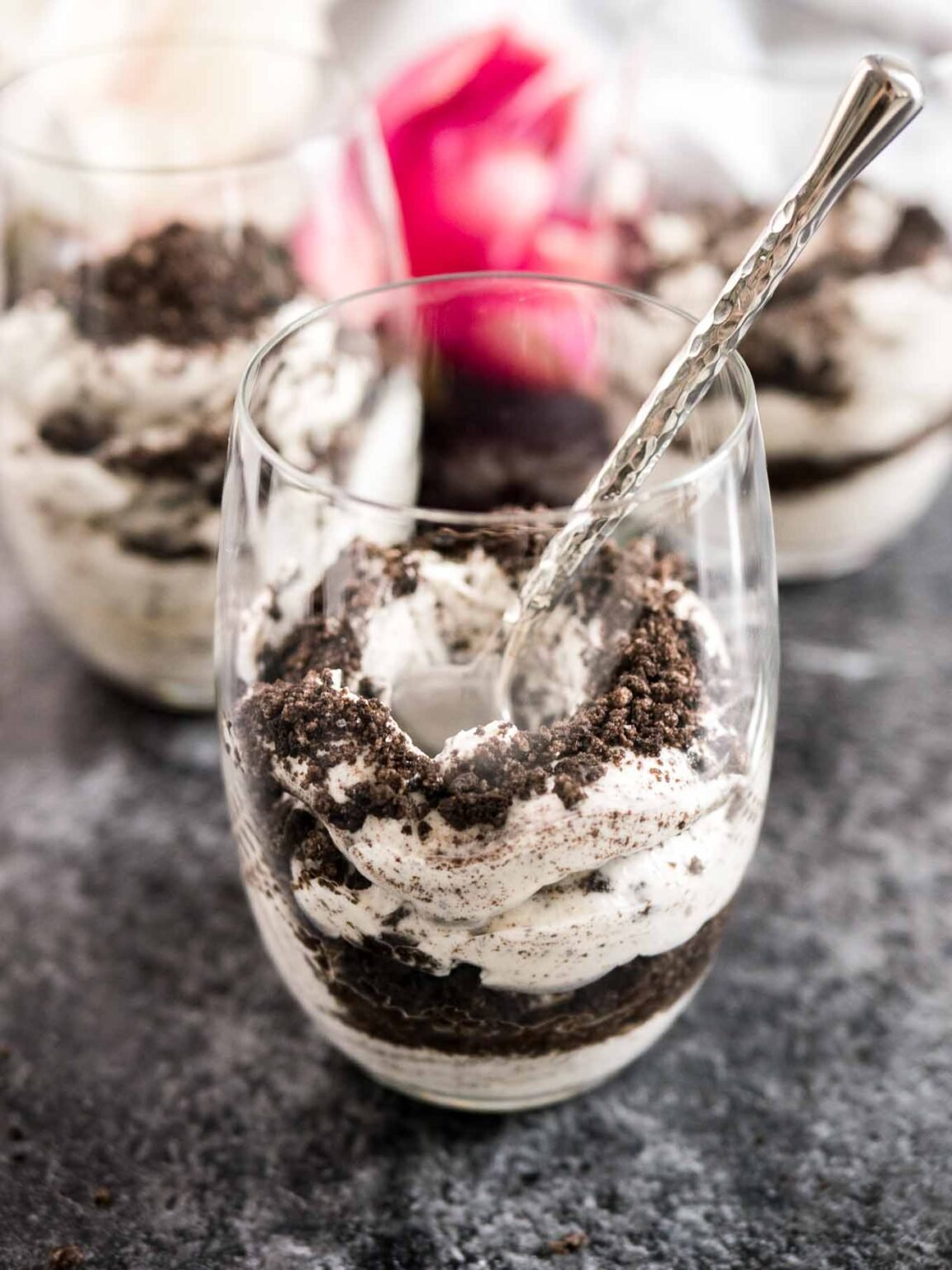 No Bake Oreo Cheesecake Parfaits - Plated Cravings