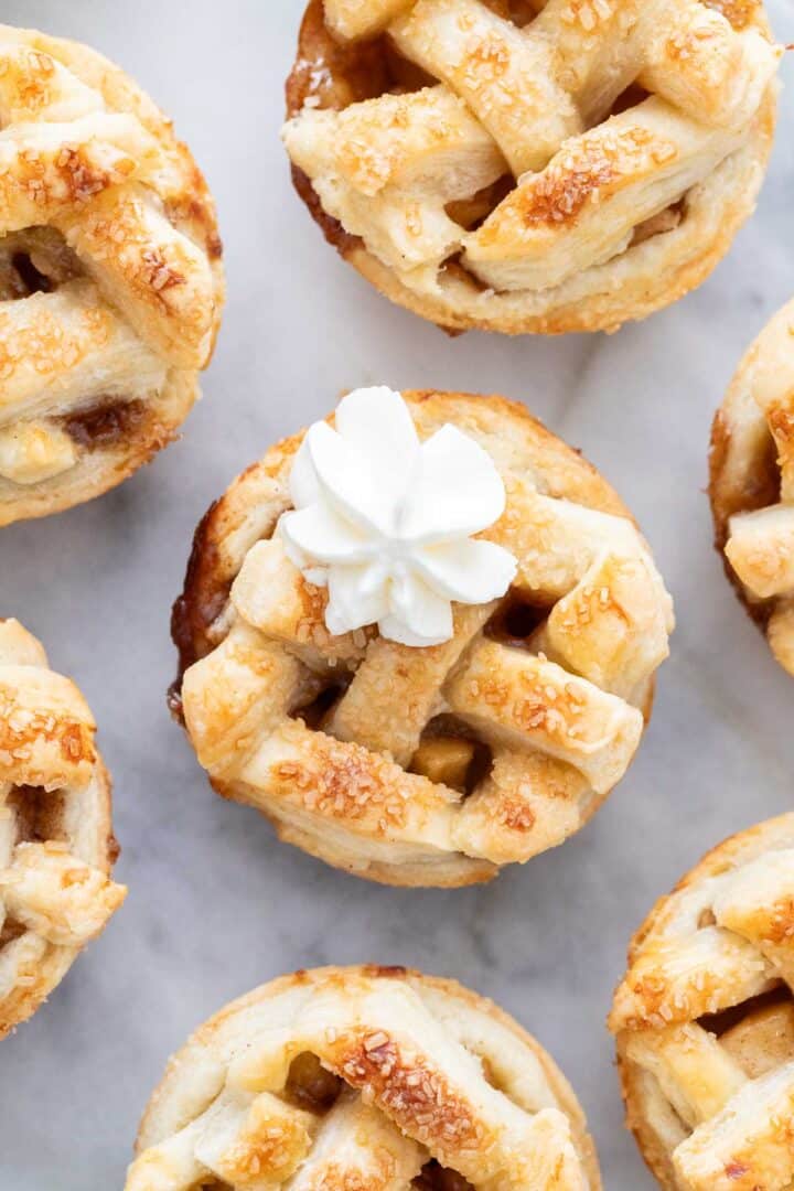 Mini Apple Pies - Plated Cravings