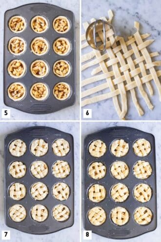 Mini Apple Pies - Plated Cravings