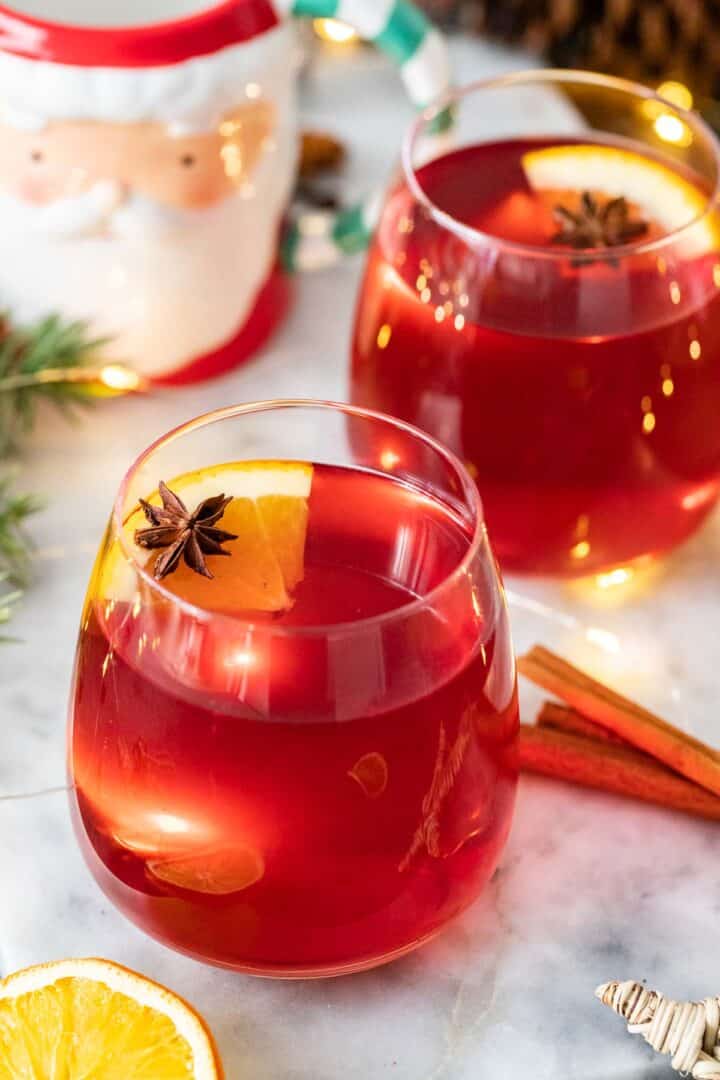Kinderpunsch (Non-alcoholic Christmas Punch) - Plated Cravings