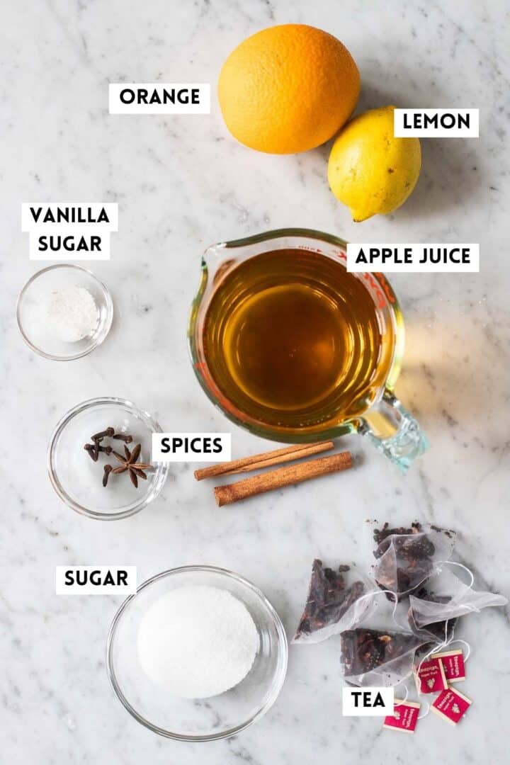 Kinderpunsch (Non-alcoholic Christmas Punch) - Plated Cravings