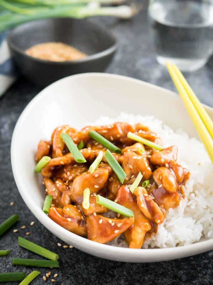 Easy Healthy General Tso's Chicken Recipe | Plated Cravings