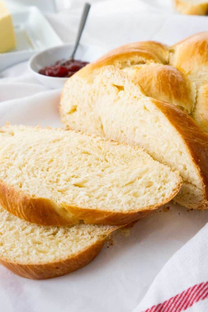 Hefezopf (German Sweet Bread) - Plated Cravings