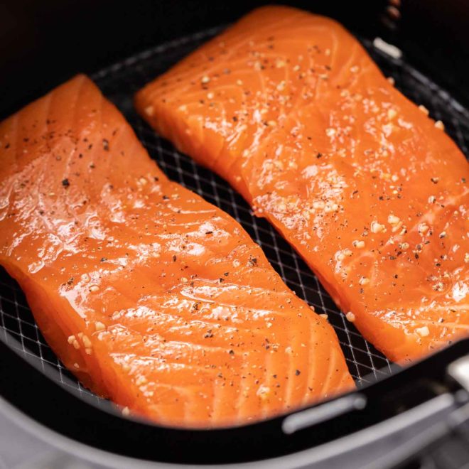Air Fryer Salmon - Plated Cravings