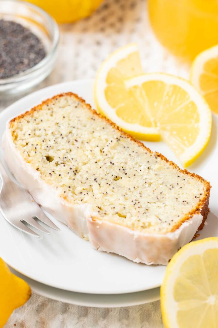 Lemon Poppy Seed Bread (Made with 3 lemons!) - Plated Cravings