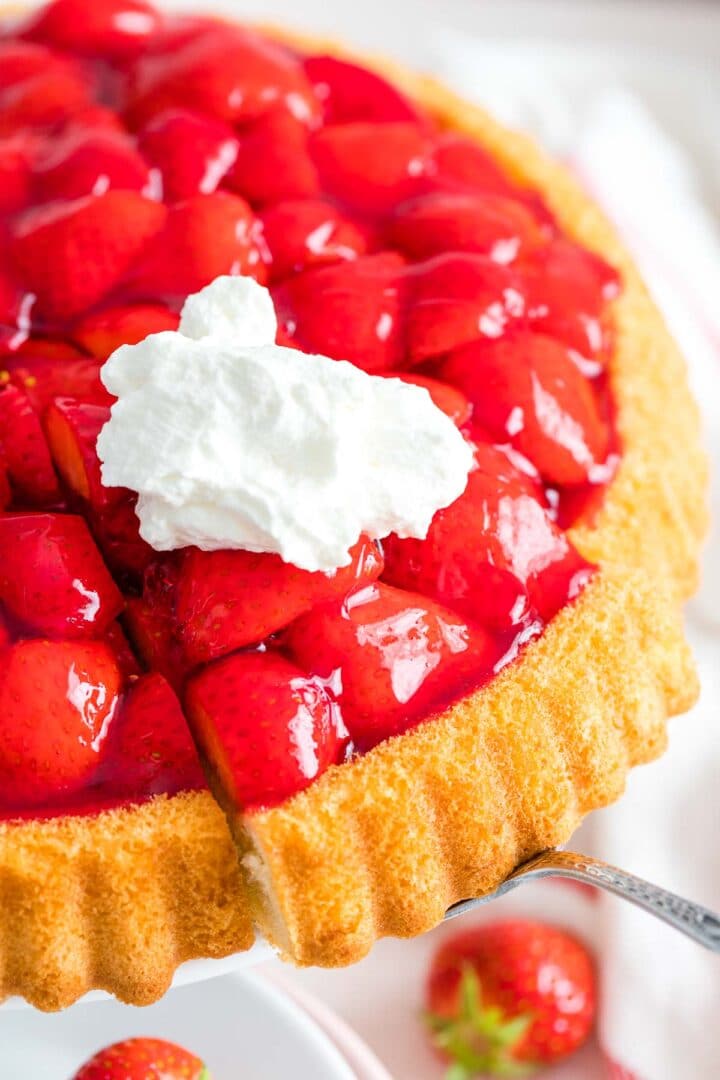 German Strawberry Cake {Erdbeerkuchen} - Plated Cravings