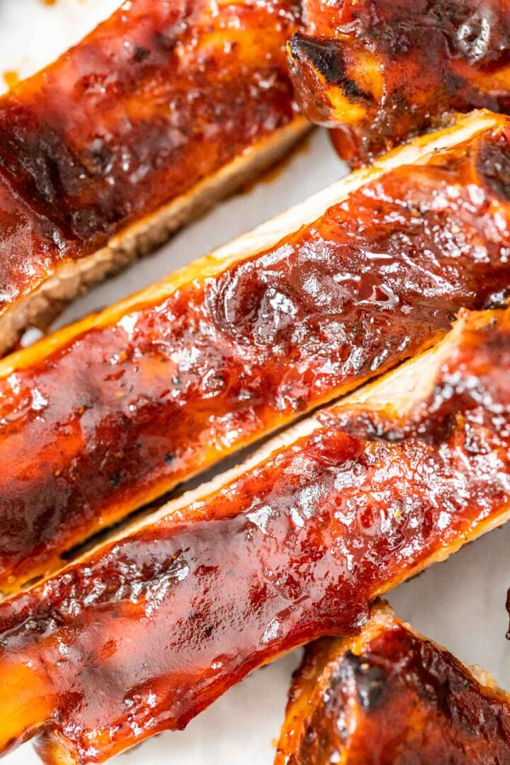 Air Fryer Ribs - Plated Cravings