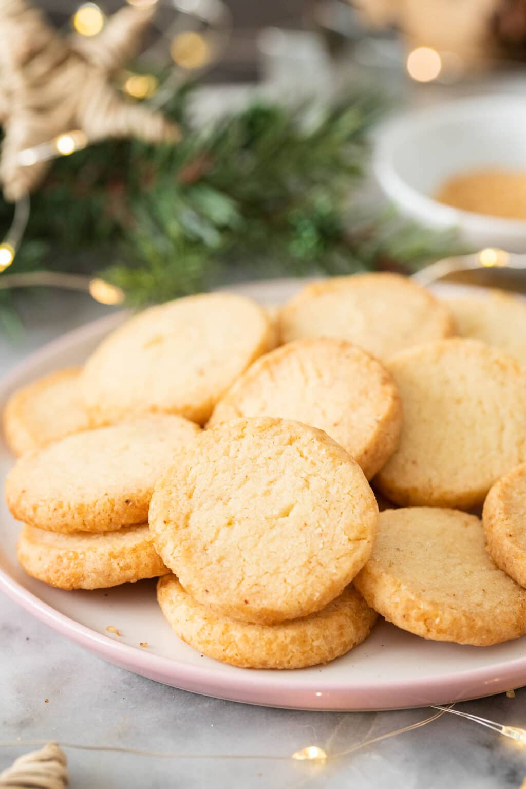 Heidesand (German shortbread cookies) - Plated Cravings