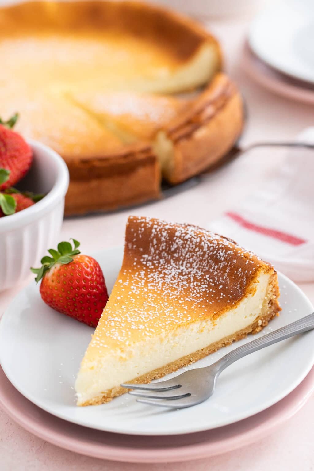 Authentic German Cheesecake (Käsekuchen) - Plated Cravings