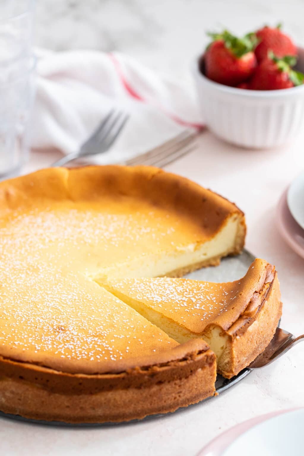 Authentic German Cheesecake (Käsekuchen) - Plated Cravings