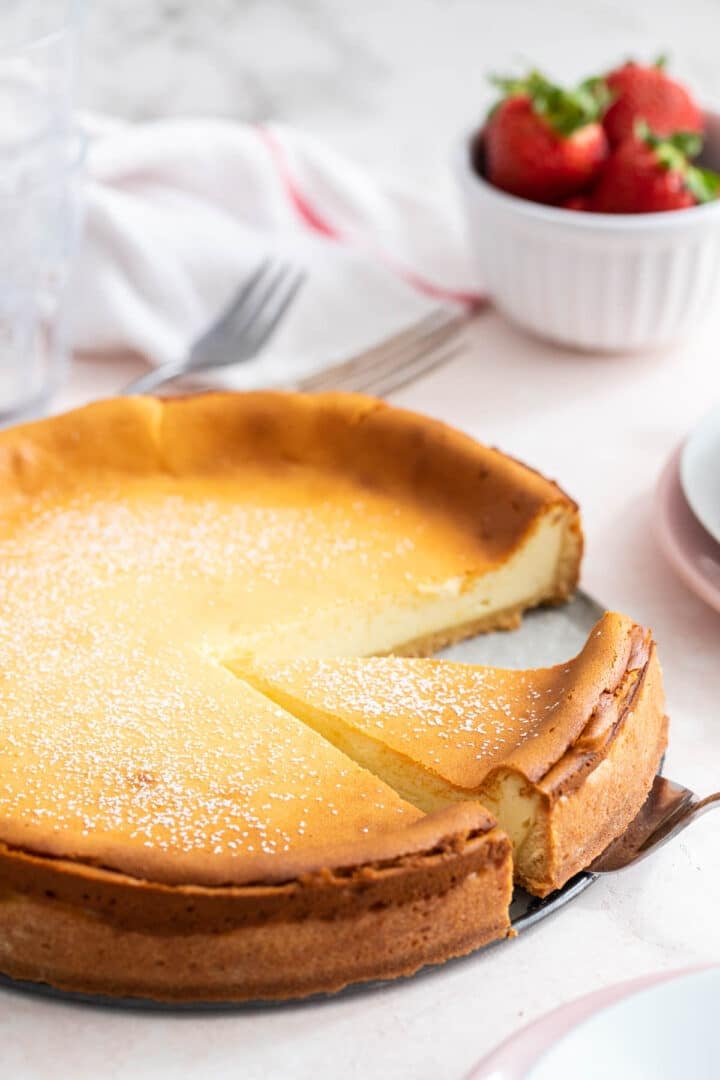 Authentic German Cheesecake (Käsekuchen) - Plated Cravings