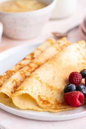 Pfannkuchen (German Pancakes) - Plated Cravings